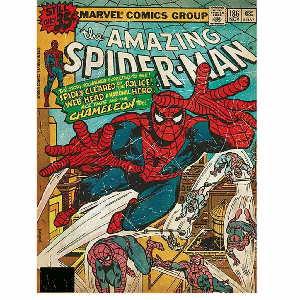 Pyramid - Spider-Man - Chameleon 30X40 Frame | Game Store UAE