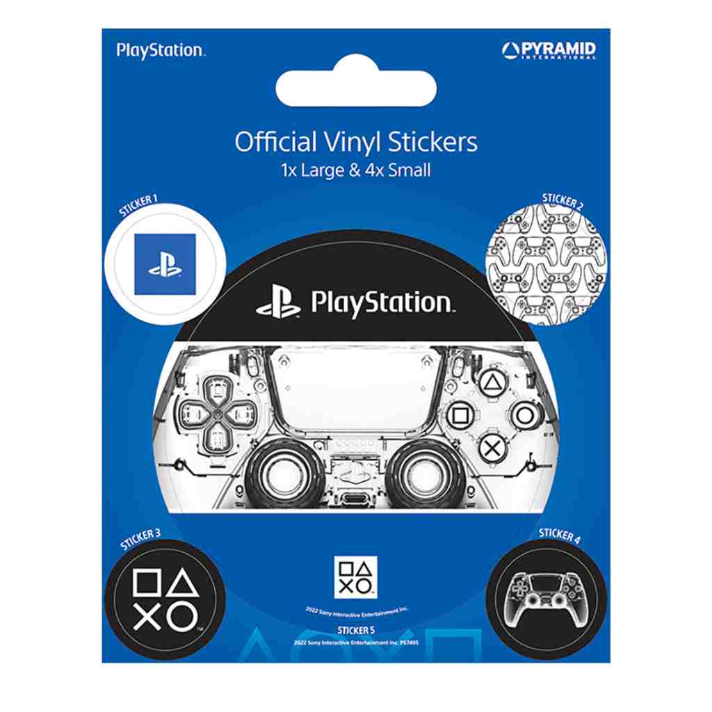 Pyramid - Playstation Adesivi X-Ray Vinyl Sticker Pack | Game Store UAE