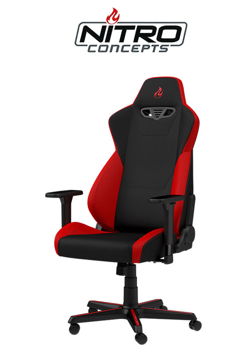 Nitro Concepts S300 - Inferno Red Gaming chair, Office Chair